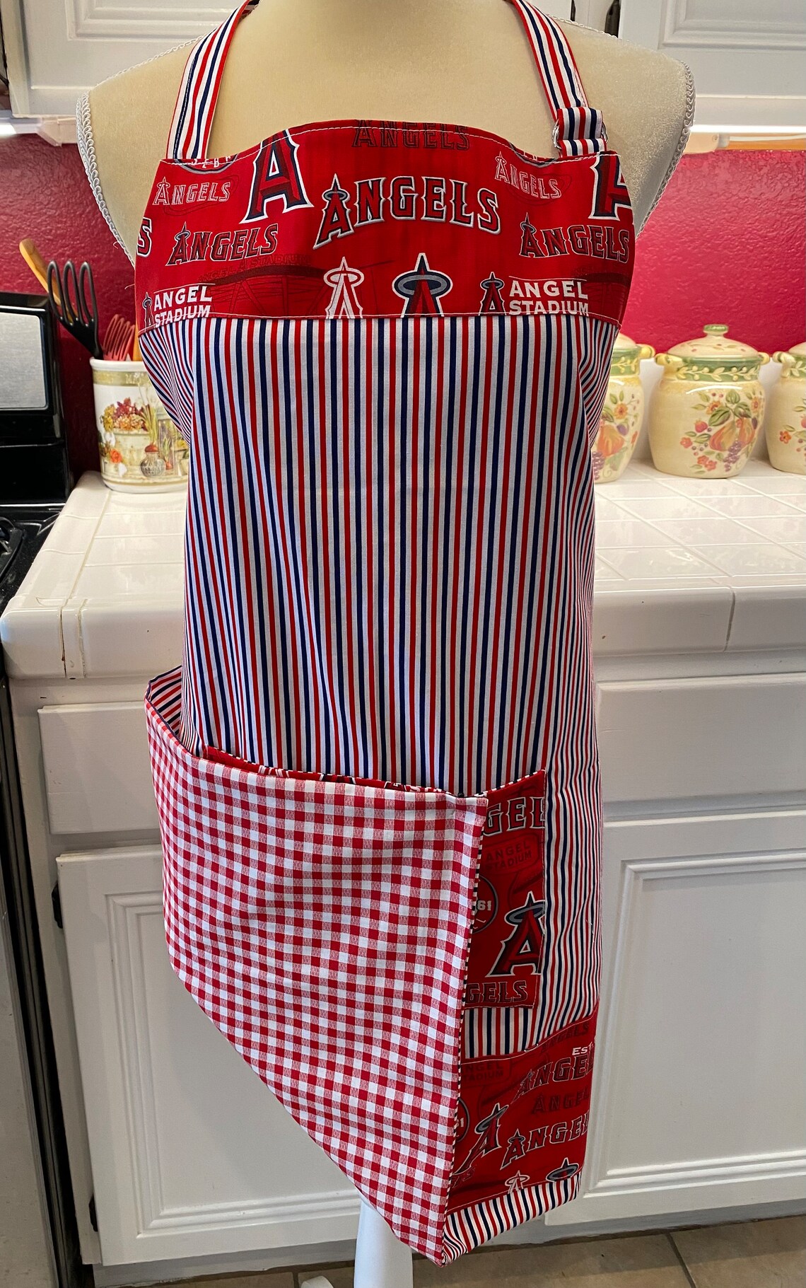 MLB Los Angles Angels Apron - Etsy