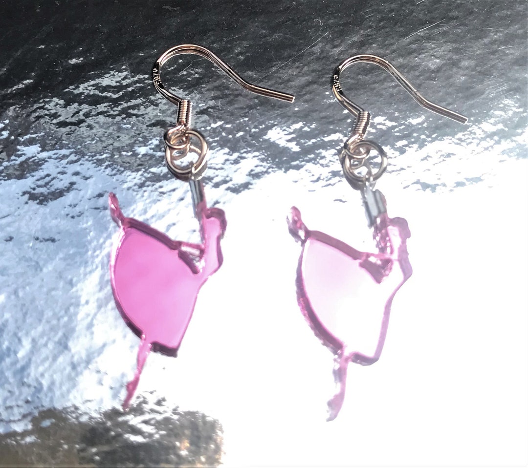 Dainty Details Pink Mirrored Dancing BALLERINA Classical Music Dancer ...