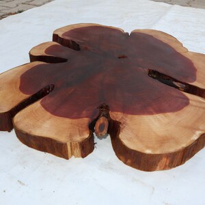 Live Edge Red Cedar Wood Slab, Very Old Big Size, Great Shape, for ...