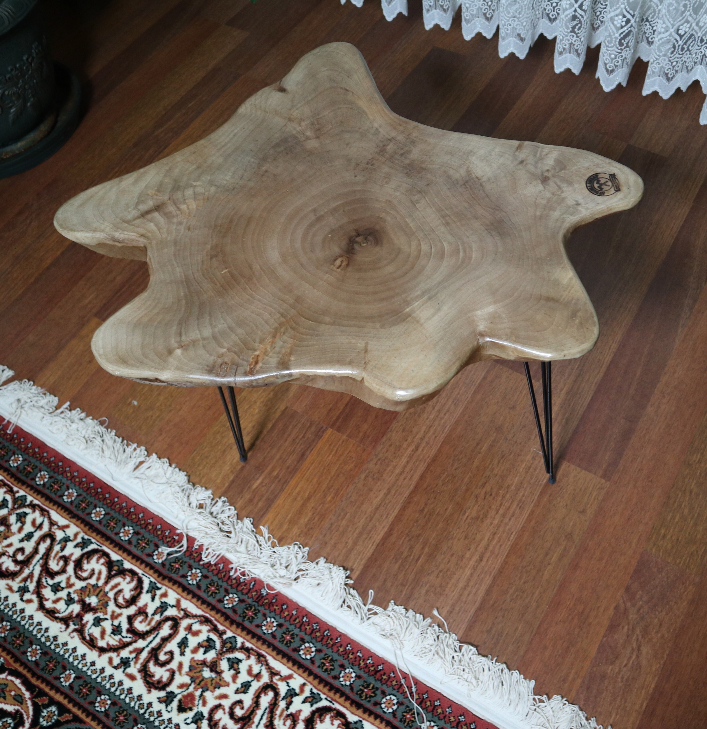 Live Edge Walnut Tree Root Amazing Naturally Form Wood Slice | Etsy