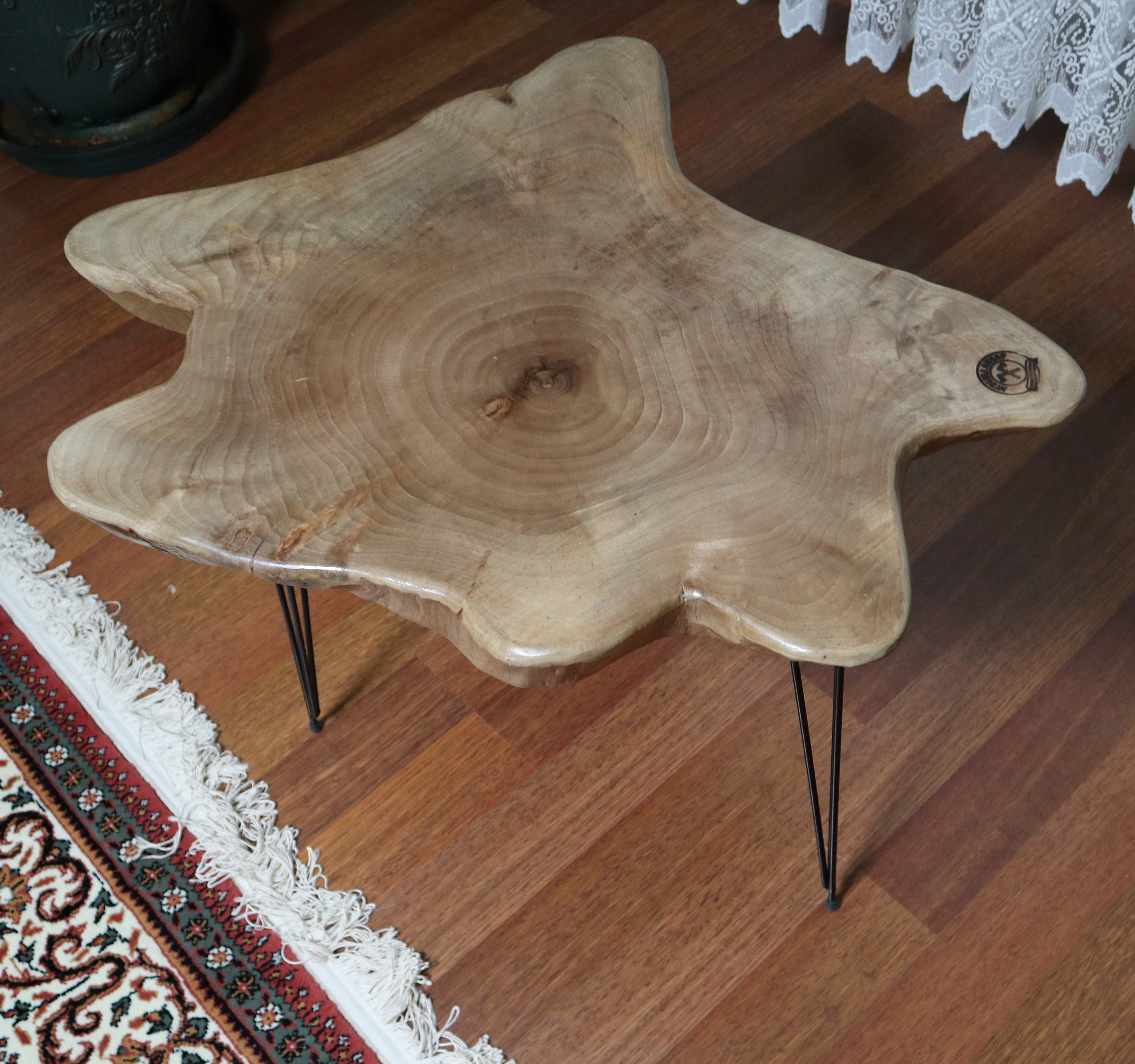 Live Edge Walnut Tree Root Amazing Naturally Form Wood Slice | Etsy