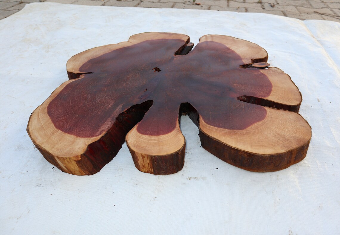 Live Edge Red Cedar Wood Slab Very Old Big Size Great Shape - Etsy