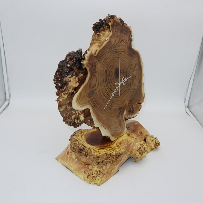 Natural Wood Clock - Etsy