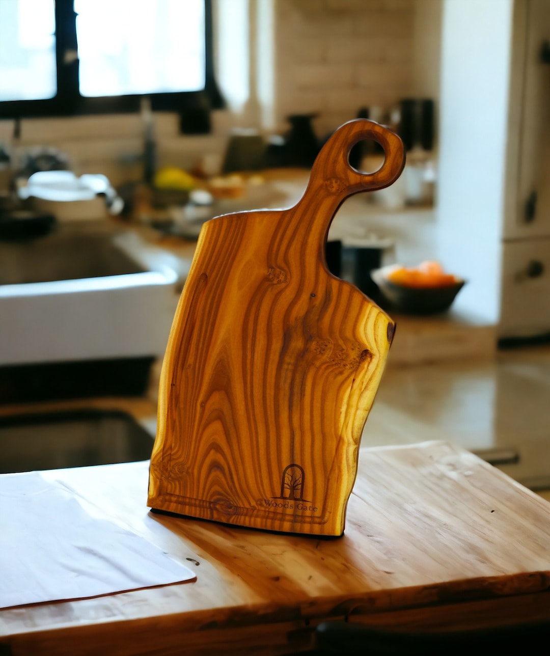 Custom Cutting Board, Russian Olive Wood Cutting Board, Cheese Board ...