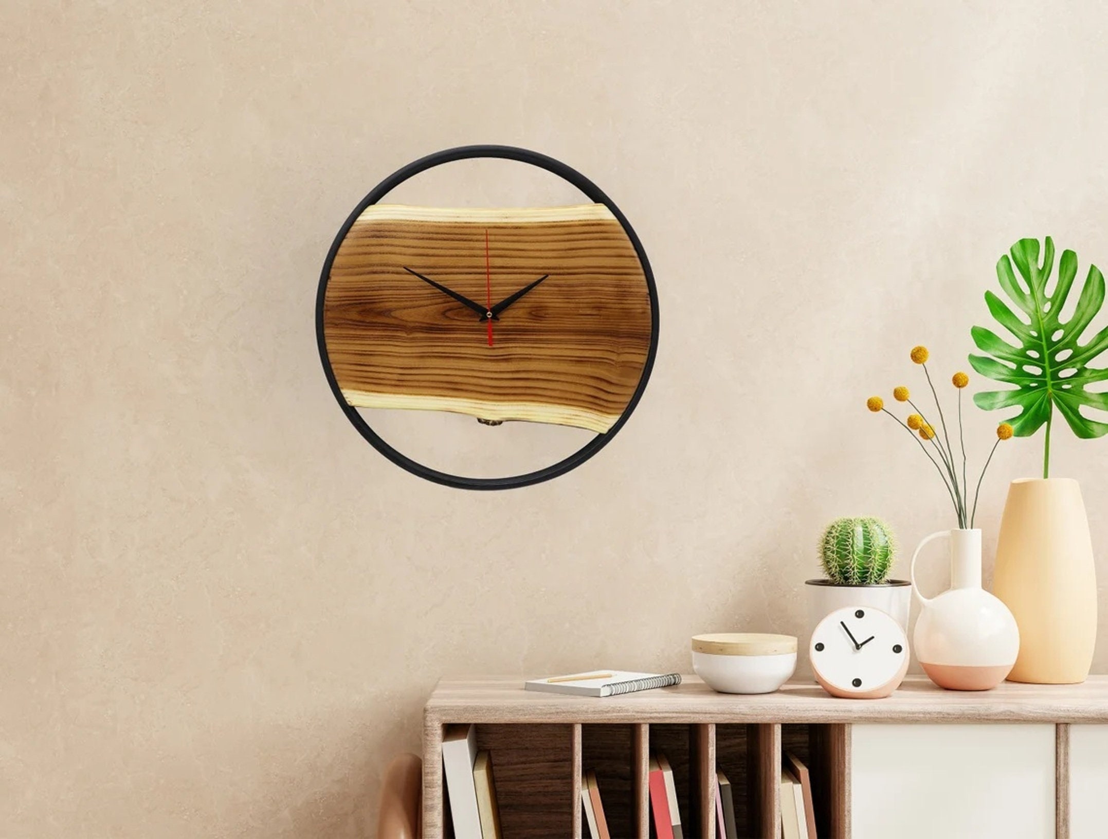 Iron Frame for Wall Clock Made From 10 X 30 Mm Iron Profile - Etsy