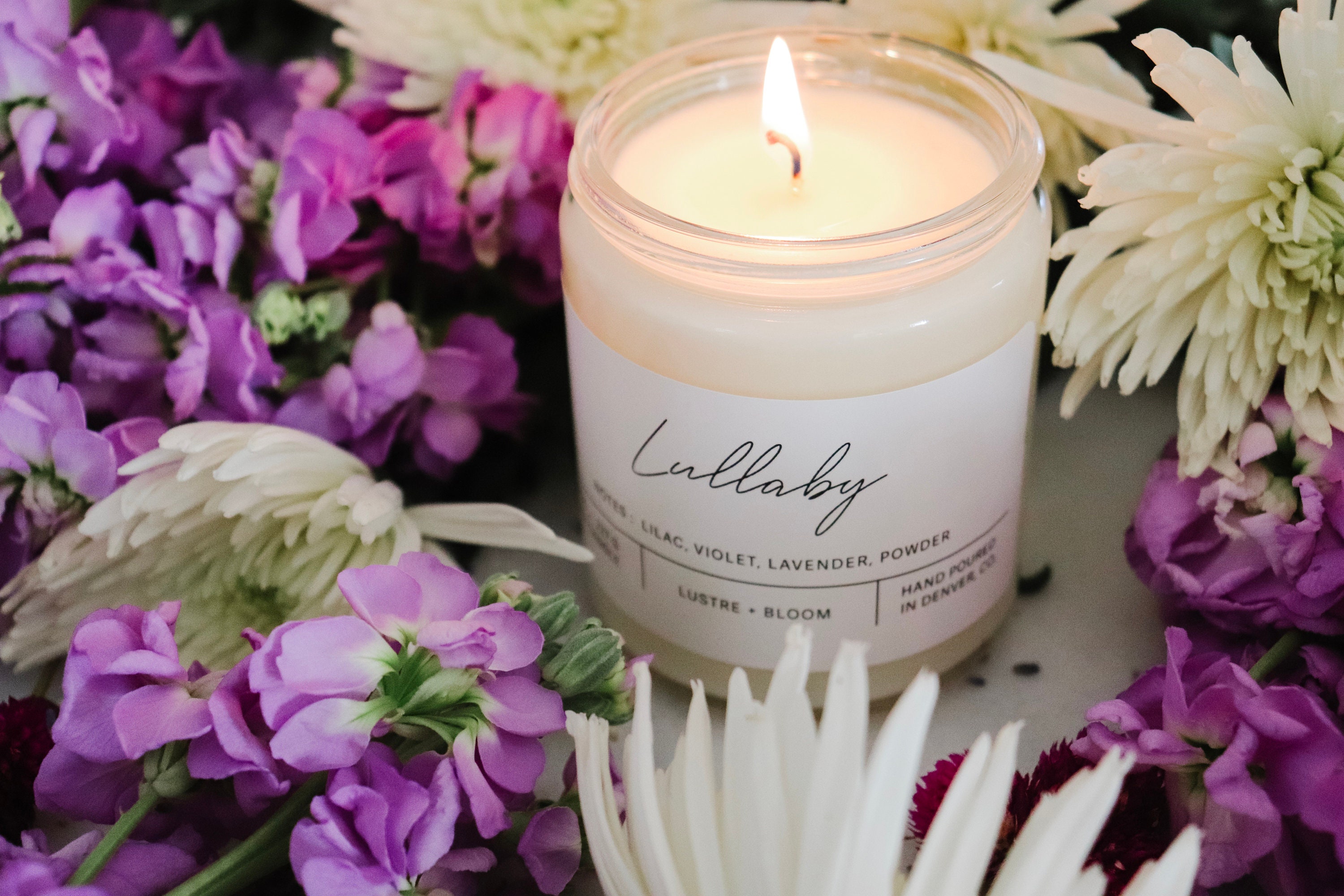 Lullaby Soy Candle Natural Soy Wax Candle Hand-Poured | Etsy