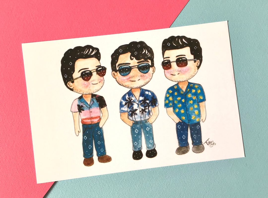 Nick Jonas Cartoon Drawing