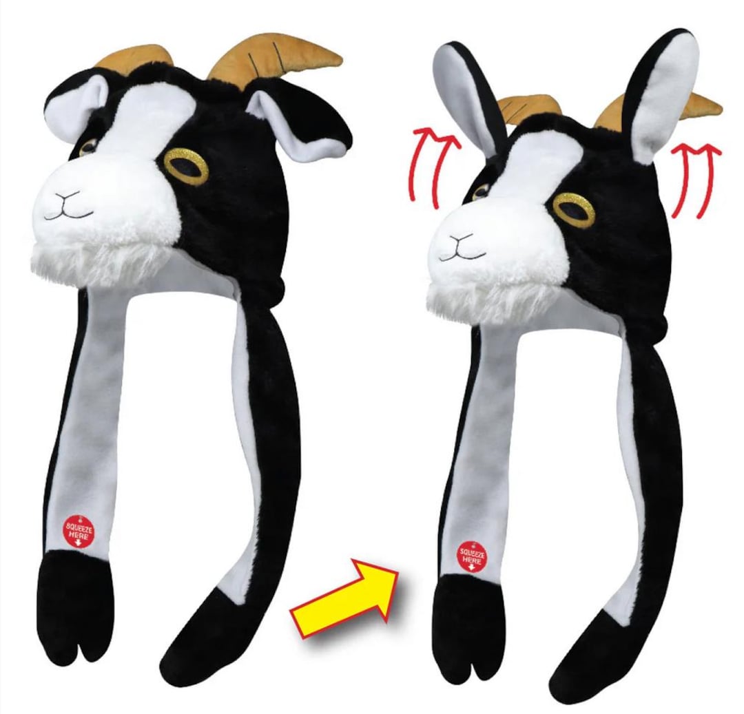 Big Eye Action Goat Critter Cap - Etsy