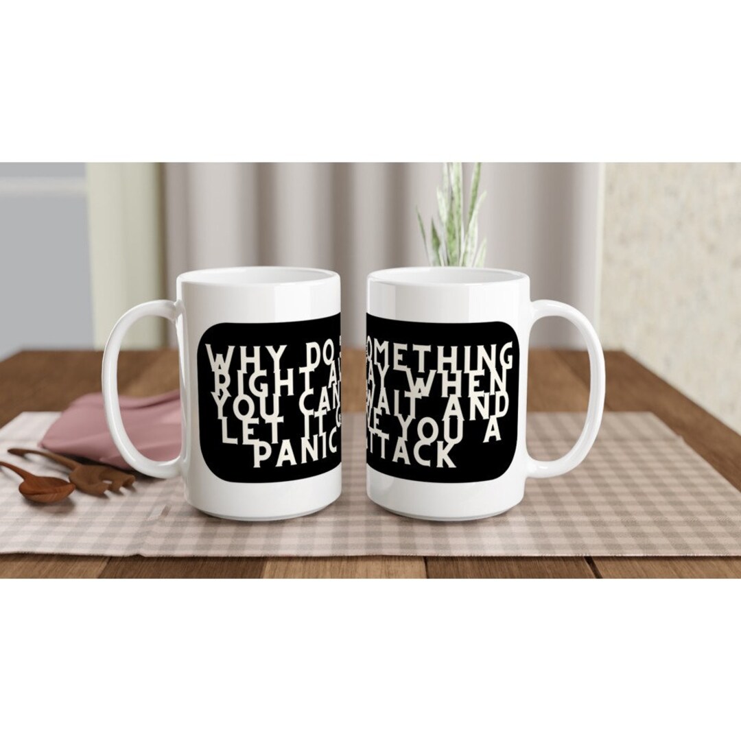Procrastination Mug, Humorous Gift, Laid Back Gift, Humorous Office ...