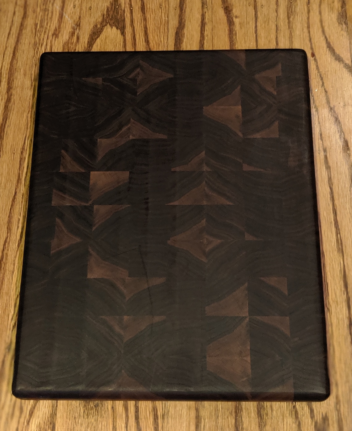 Walnut Cutting Board With Maple Inlay End Grain Butchers - Etsy
