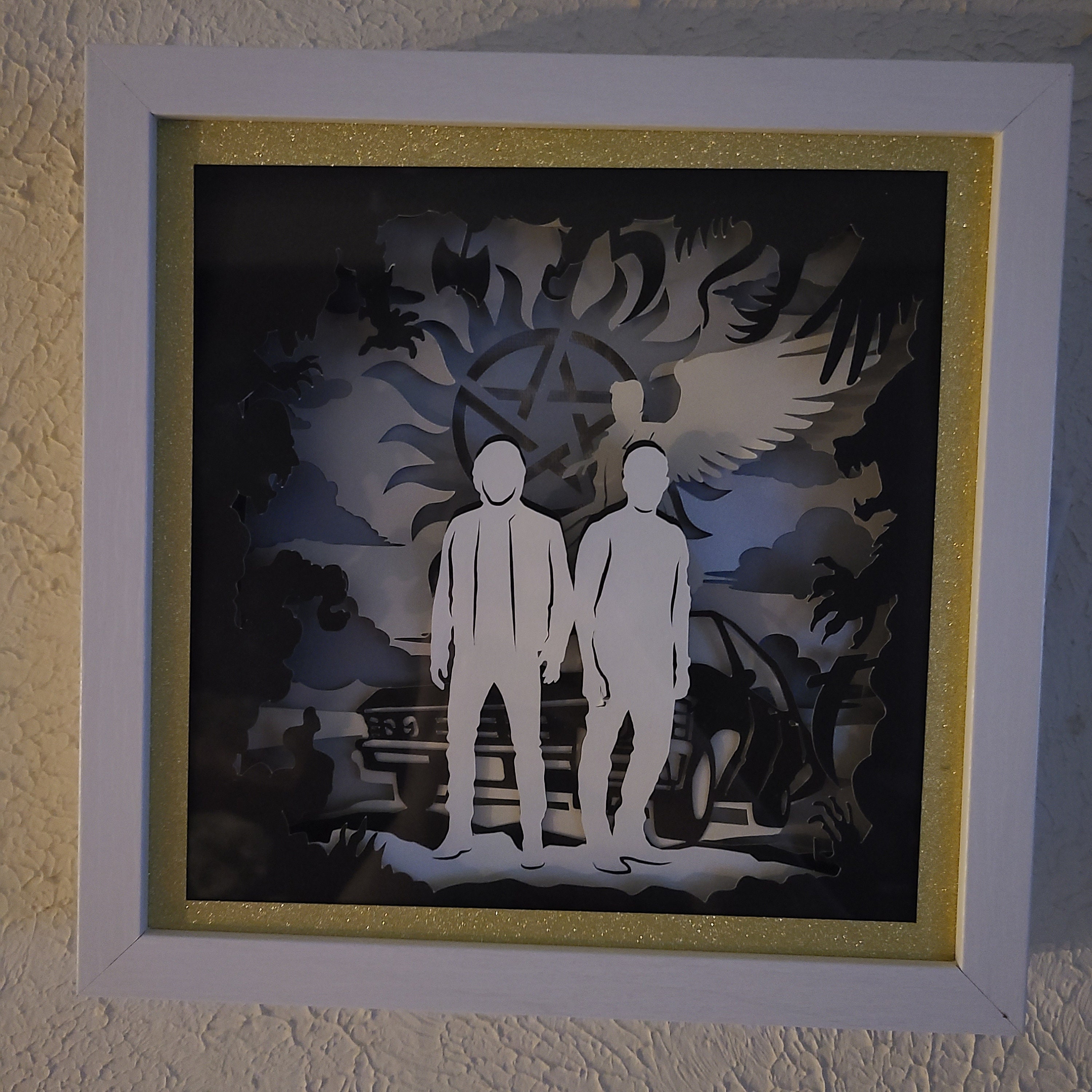 Supernatural Shadow Box - Etsy