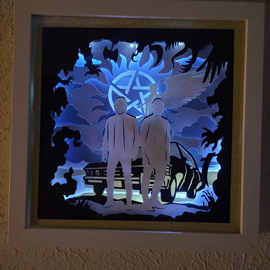 Supernatural Shadow Box - Etsy