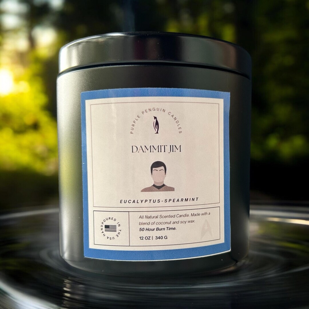 Dammit Jim Bones Mccoy Doctor Trek Star Tos Gift Candle Wax Melt - Etsy