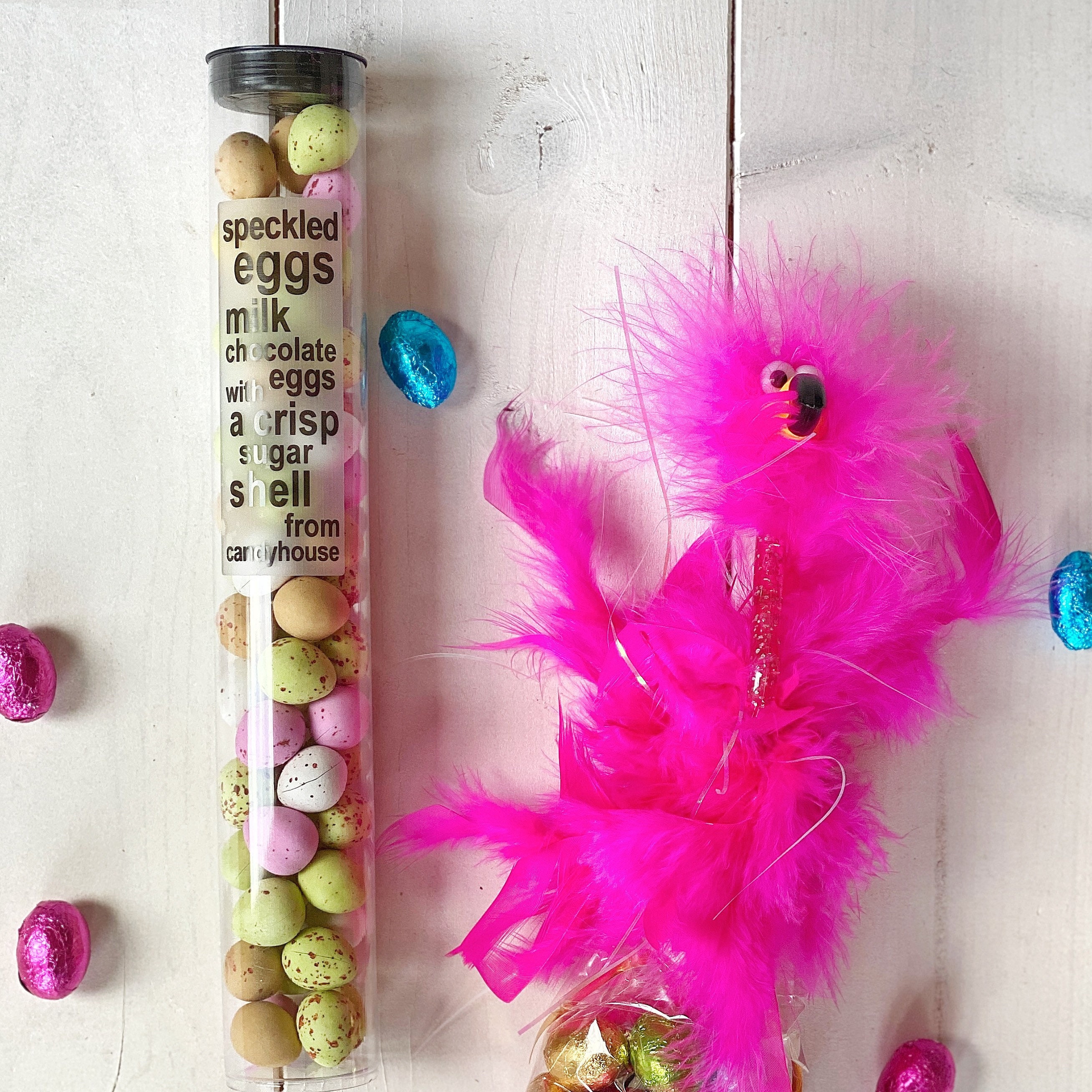 Fluffy Feather Bird Pens and Milk Chocolates | Etsy UK