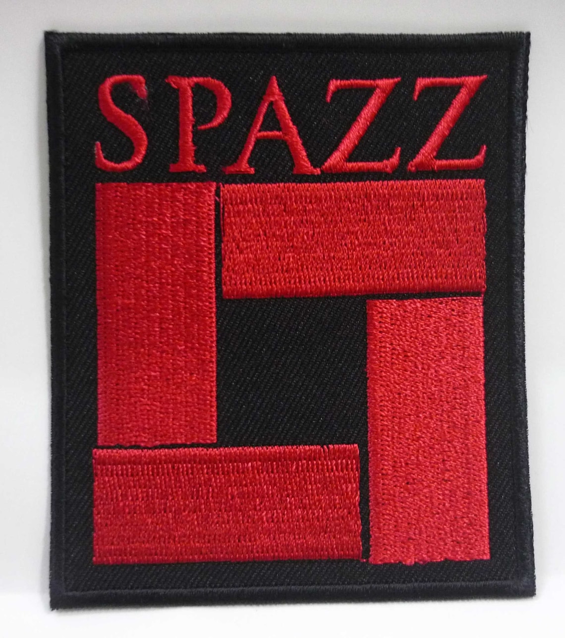 SPAZZ Embroidered Patch 2 Option - Etsy