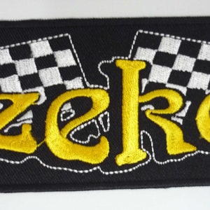 ZEKE - Embroidered Patch - Etsy