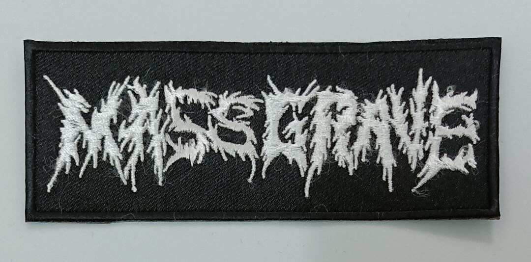 MASSGRAVE Embroidered Patch Nasum Rotten Sound Wormrot - Etsy