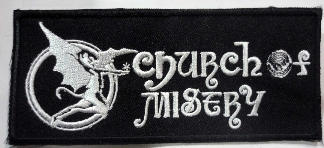 CHURCH OF MISERY Embroidered Patch Electic Wizard Doom Stoner Rock - Etsy