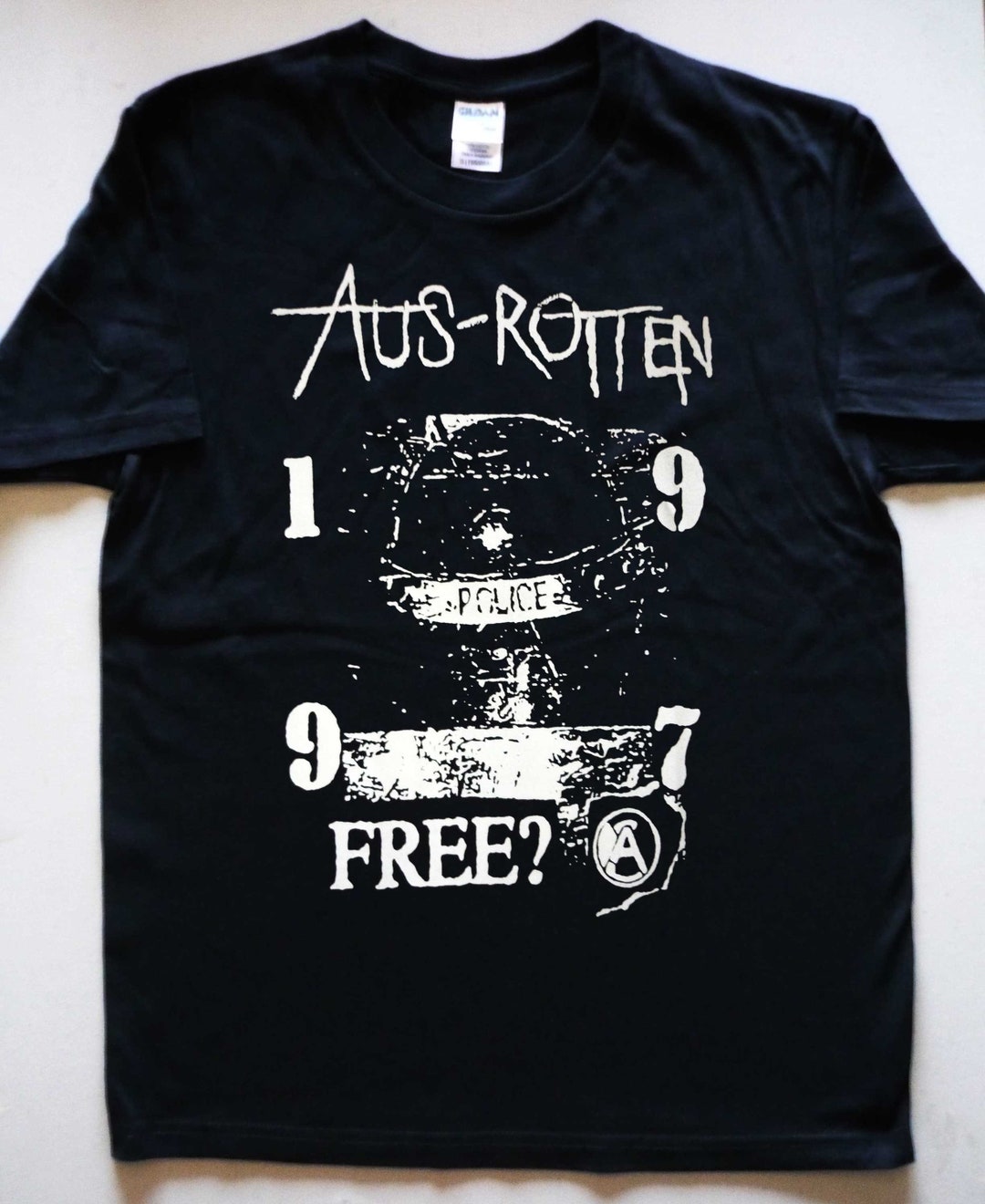 AUS-ROTTEN - Free? T-shirt Behind Enemy Line Human Investment - Etsy