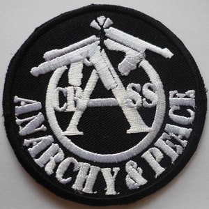 CRASS Embroidered Patch - Etsy