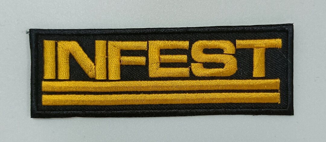 INFEST Embroidered Patch - Etsy