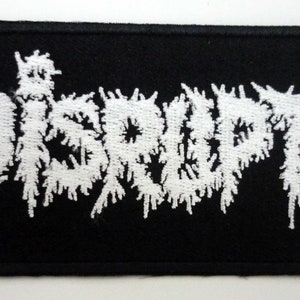 DISRUPT Embroidered Patch - 2 Design - Etsy