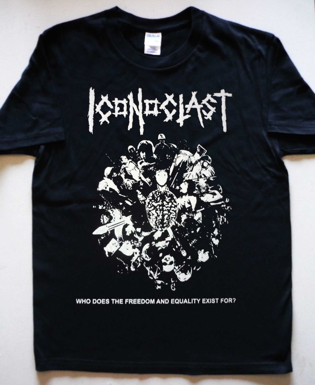 ICONOCLAST Who Does - T-shirt Battle of Disarm Power of Idea - Etsy