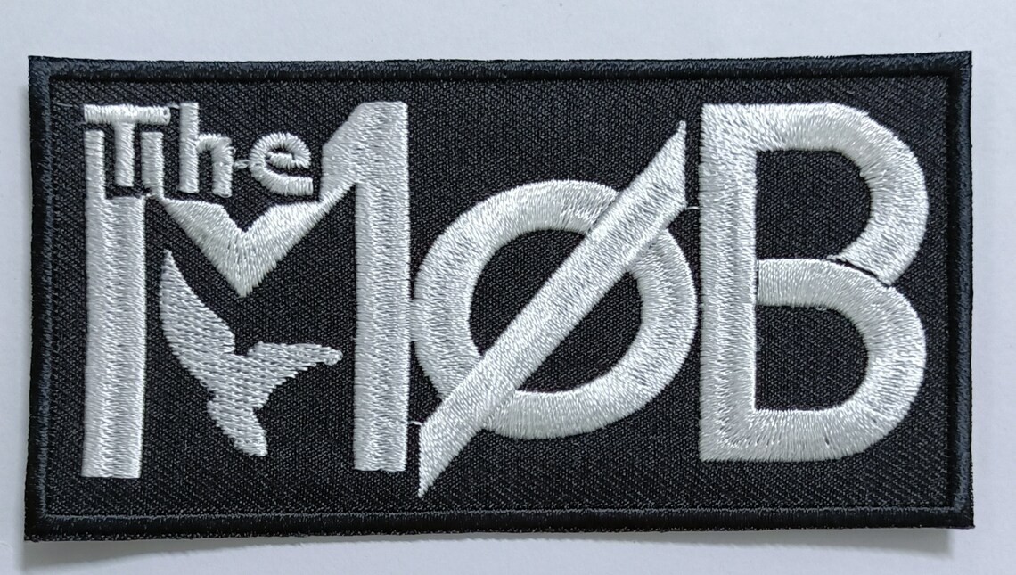 MOBS Embroidered Patch - Etsy