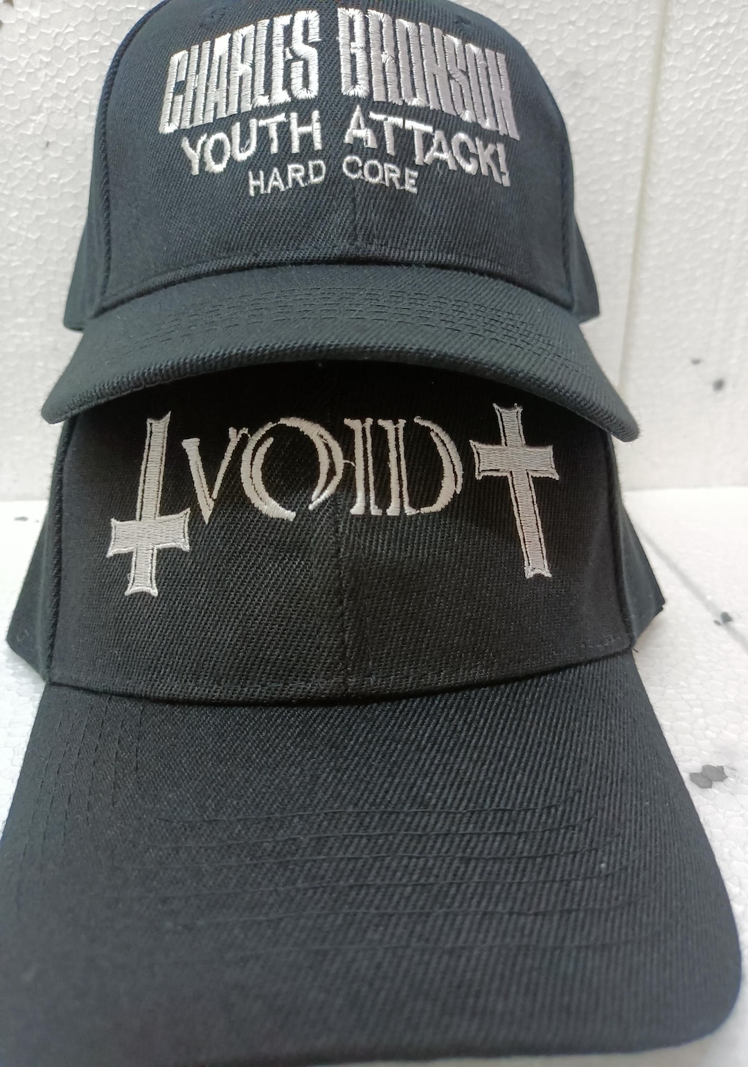 Embroidered Baseball Cap Spazz Infest Void Ch Bronson - Etsy