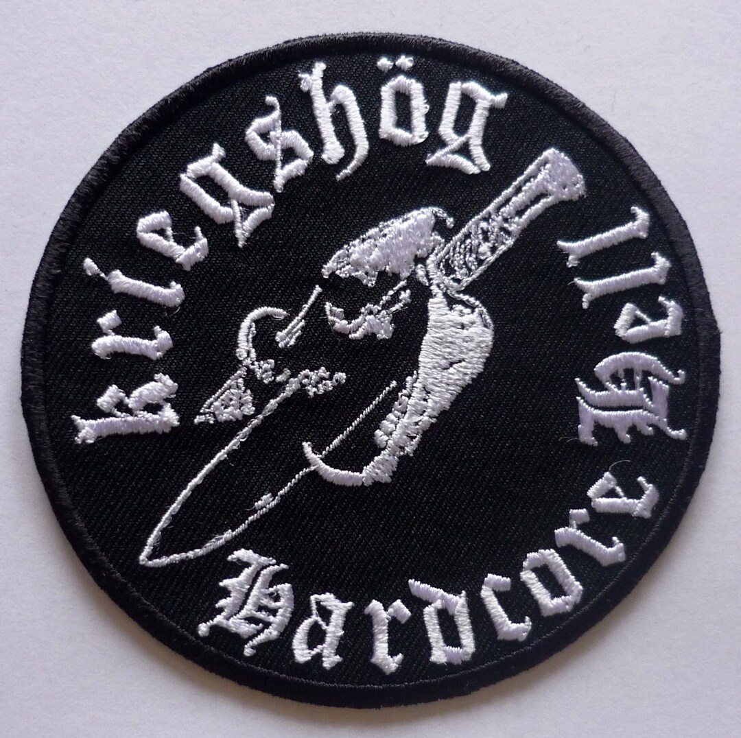 KRIEGSHOG Embroidered Patch - Etsy