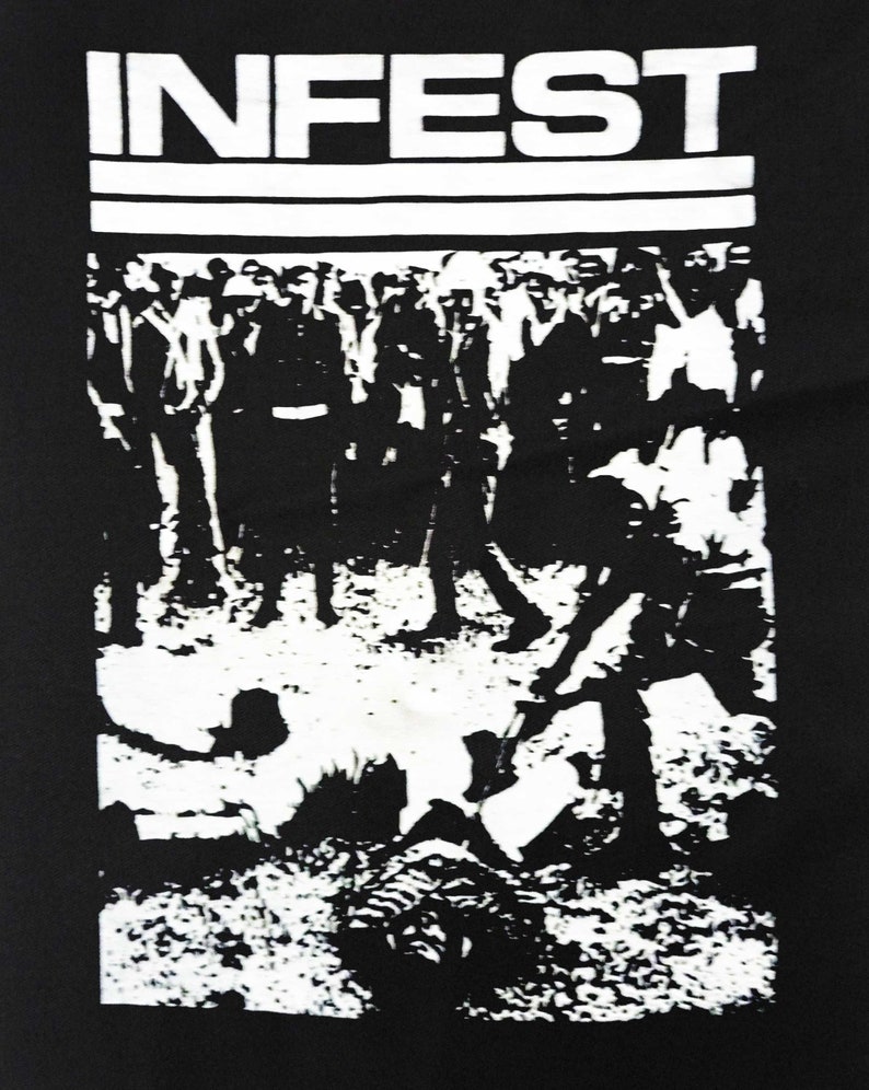 INFEST - Back Patch - Etsy