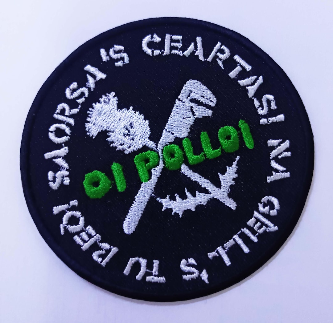 OI POLLOI Embroidered Patch Crass Conflict Street Crust - Etsy