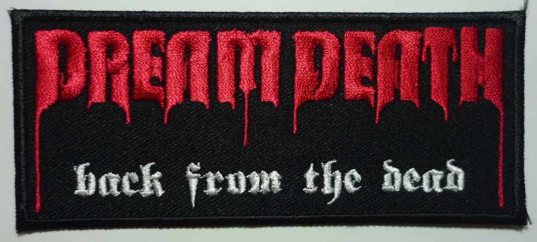 Embroidered Patch Doom Sludge Dreamdeath St. Vitus - Etsy