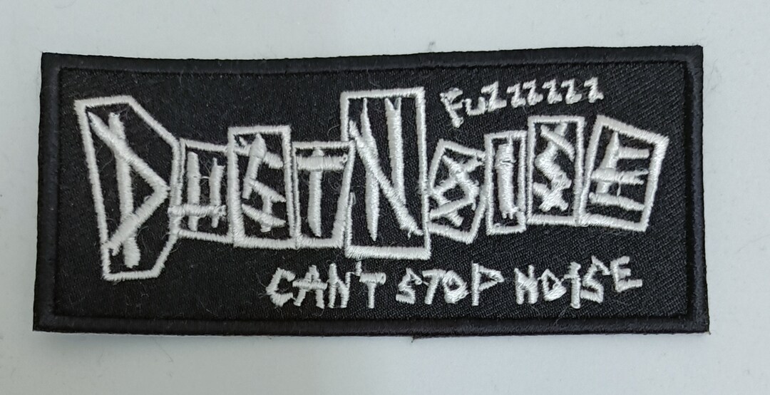 DUST NOISE Embroidered Patch - Etsy