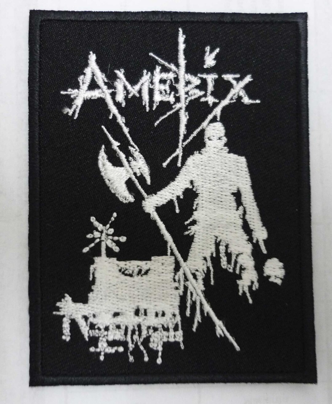 AMEBIX Axeman Embroidered Patch Axegrinder Effigy Swordweilder Zoe - Etsy