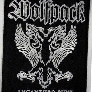 WOLFBRIGADE - Embroidered Patch 2 Option Wolfpack Moment Maniacs - Etsy