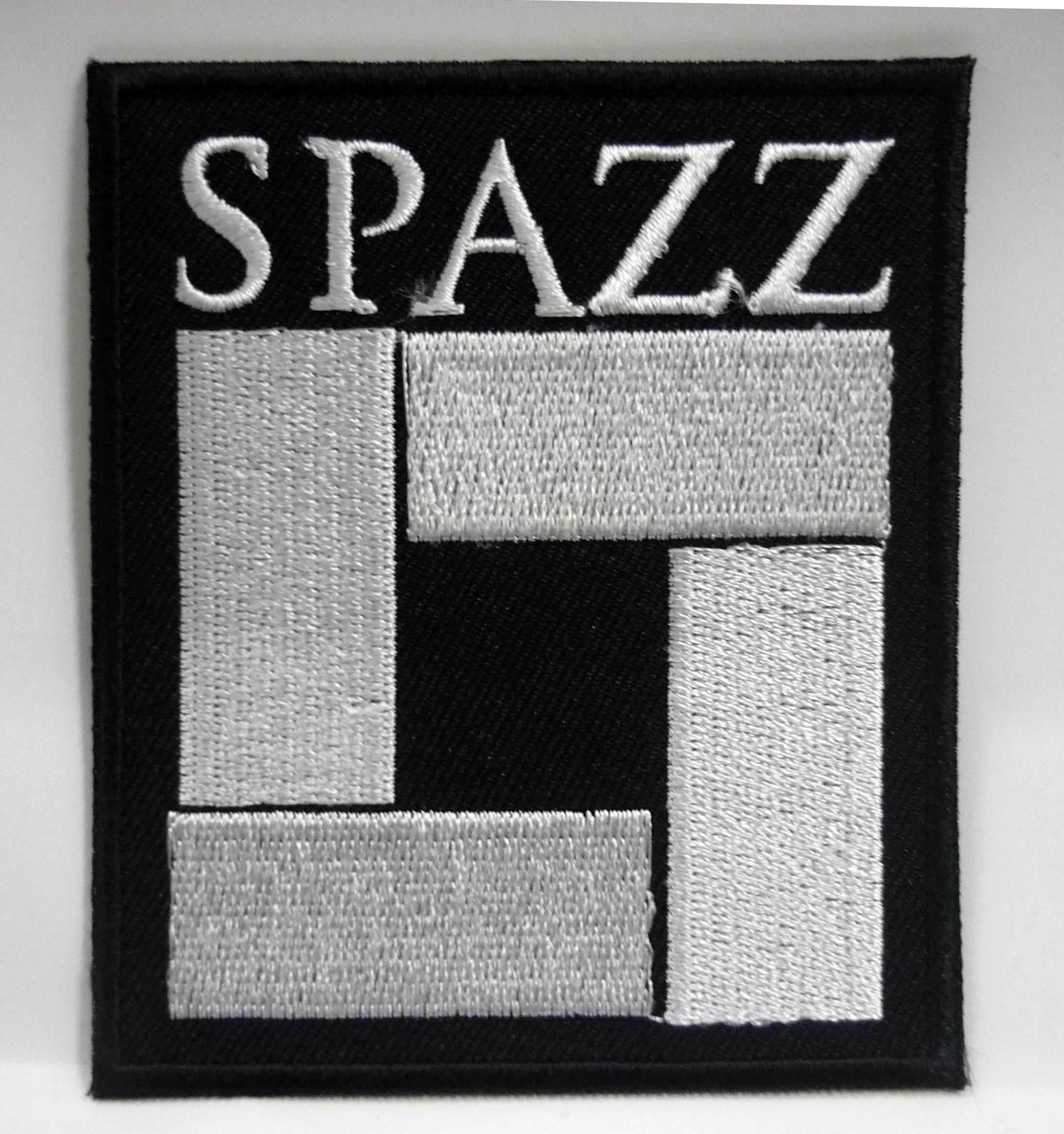SPAZZ Embroidered Patch 2 Option - Etsy