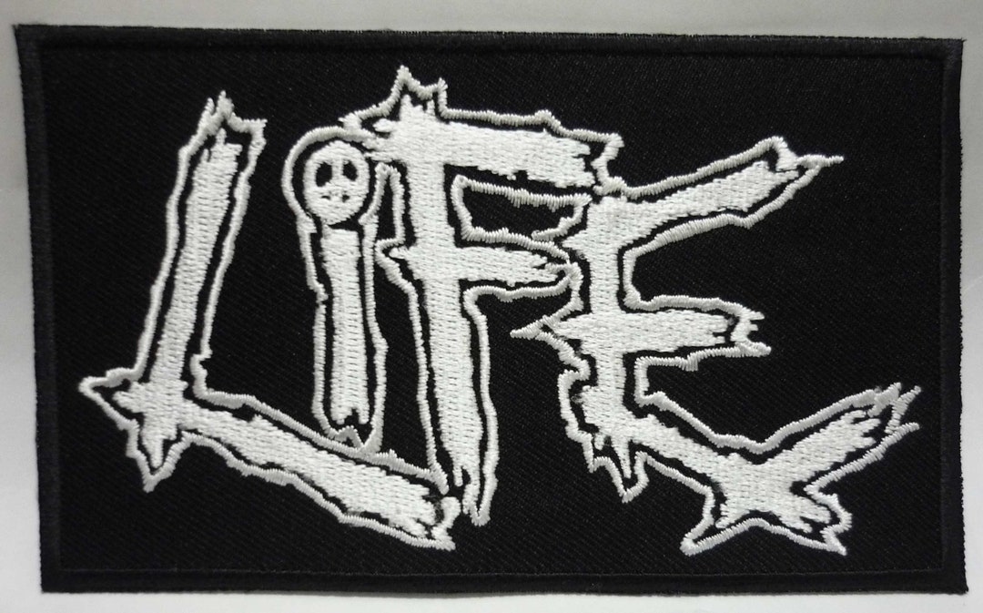 LIFE Embroidered Patch Battle of Disarm Reality Crisis Disclose Framtid ...