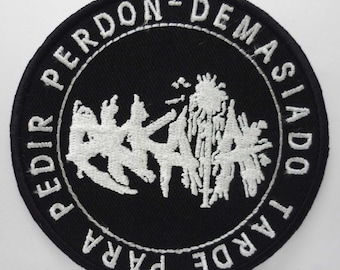 SPAZZ Embroidered Patch 2 Option - Etsy