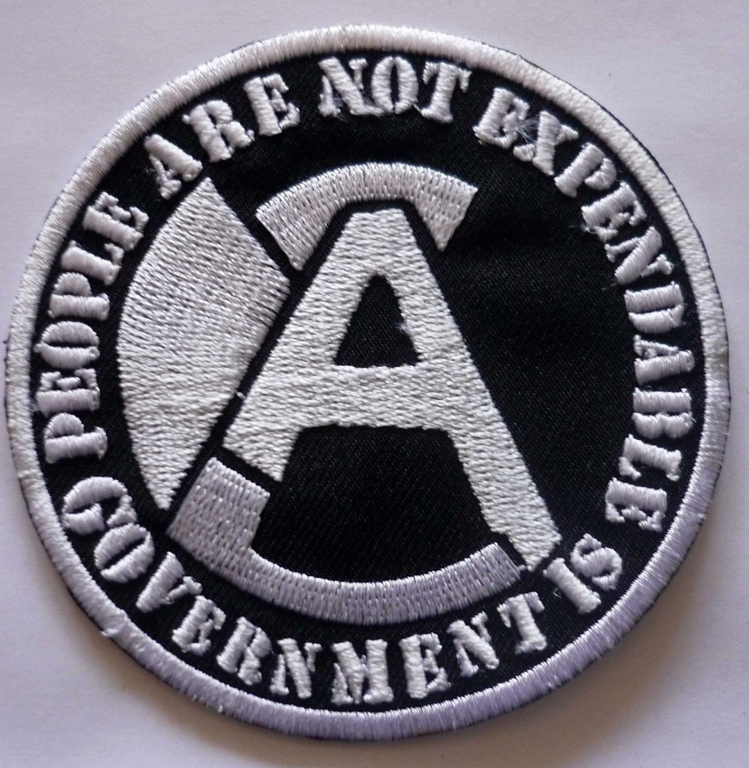 AUS-ROTTEN Embroidered Patch Behind Enemy Lines Anti-product Contravene ...