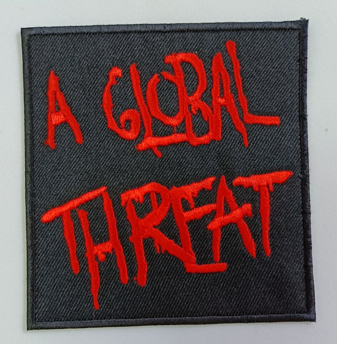THE UNSEEN Embroidered Patch A Global Threat Street Punk - Etsy