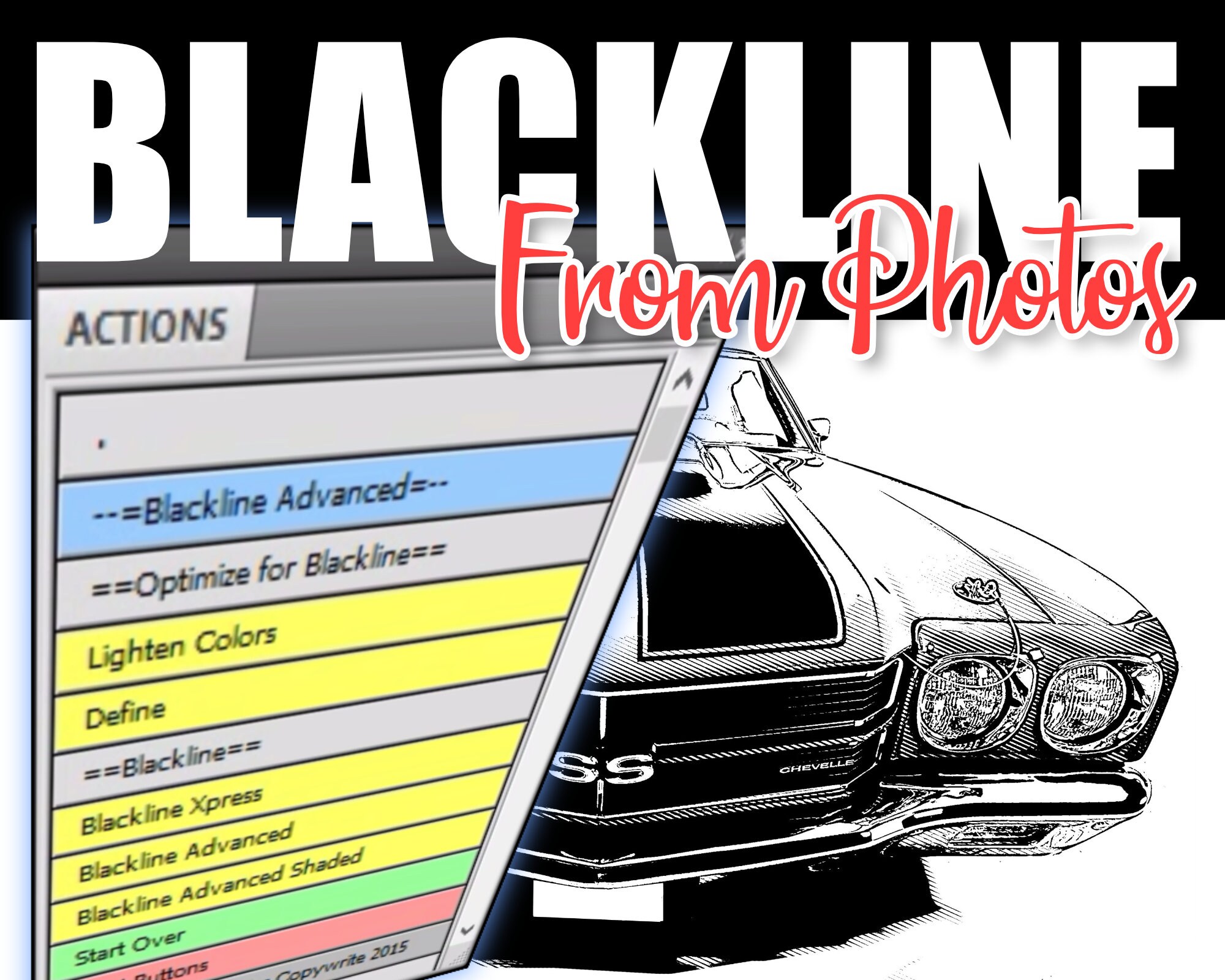 Professional Line Art in Photoshop - Line Art With Halftone Shading ...