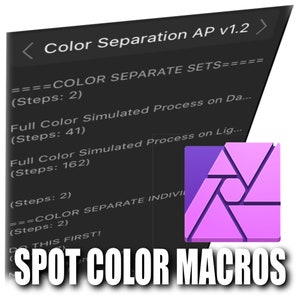 Color Separation Software for Affinity Photo Ipad, Mac and Windows ...