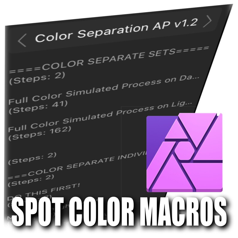 Color Separation Software for Affinity Photo Ipad, Mac and Windows ...