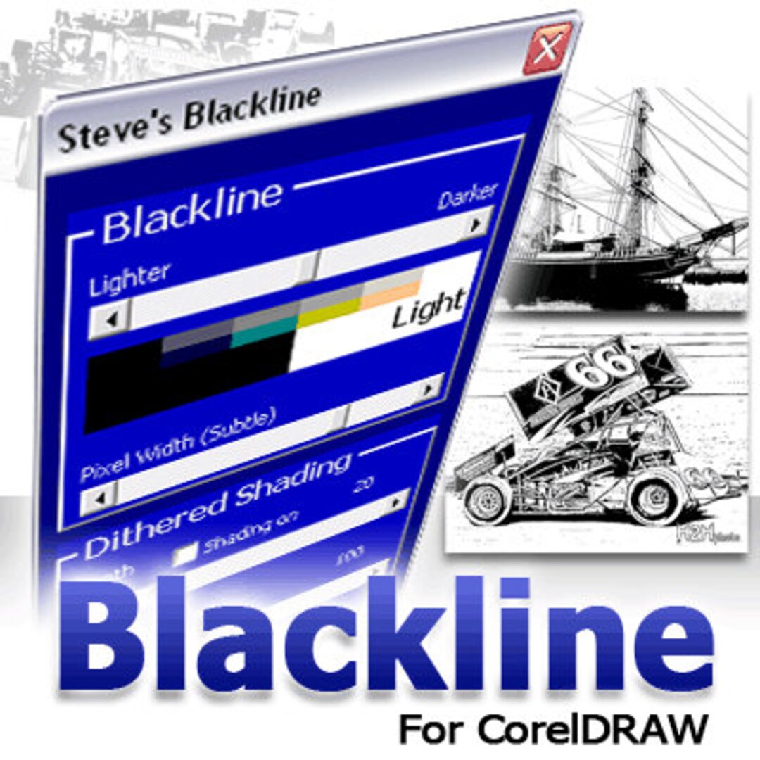 Line Art From Photos in Corel DRAW X3, X4, X5 & X6 Full Version!* Macro ...