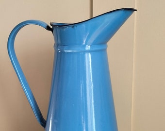 Enamel Water Pitcher - Etsy