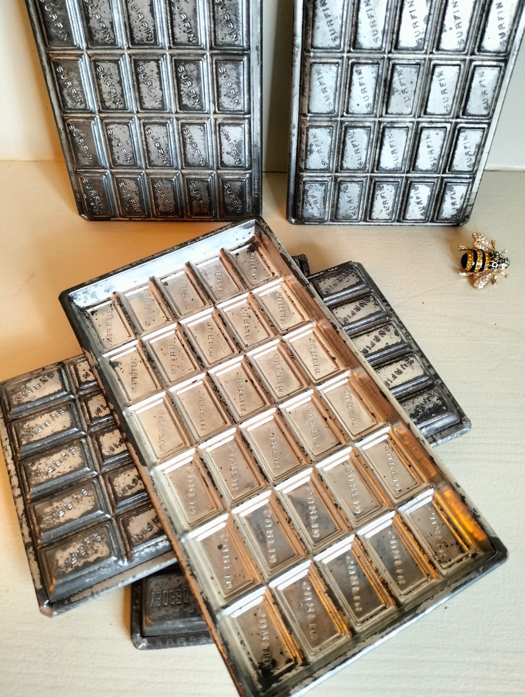 Vintage Chocolate Mold, Metal Chocolate Mould, Metal Chocolate Mold - Etsy