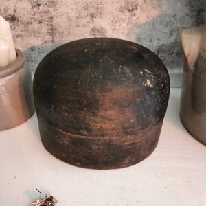 French Antique Wooden Hat Mold, Hat Mould, Milliners Block, Mold for ...