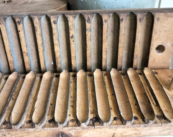 Antique Cigar Press, Large Old Cigar Press, Wooden Cigar Mould, Large ...