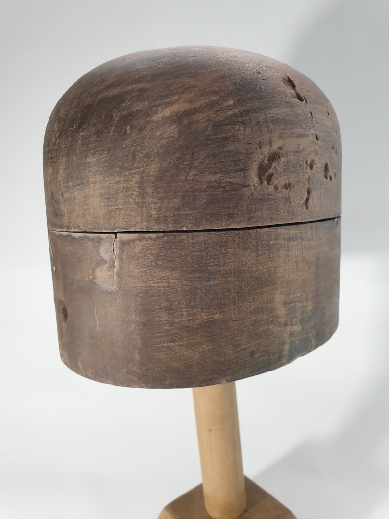 French Antique Wooden Hat Mold Hat Mould Milliners Block | Etsy